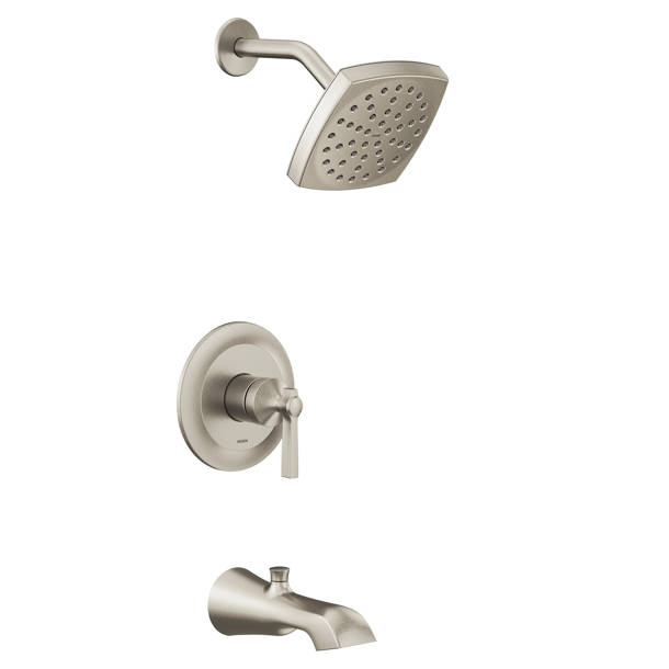 Moen Flara M-CORE 3-Series 2-Handle Shower Trim With Integrated Transfer Valve, Valve Required ...